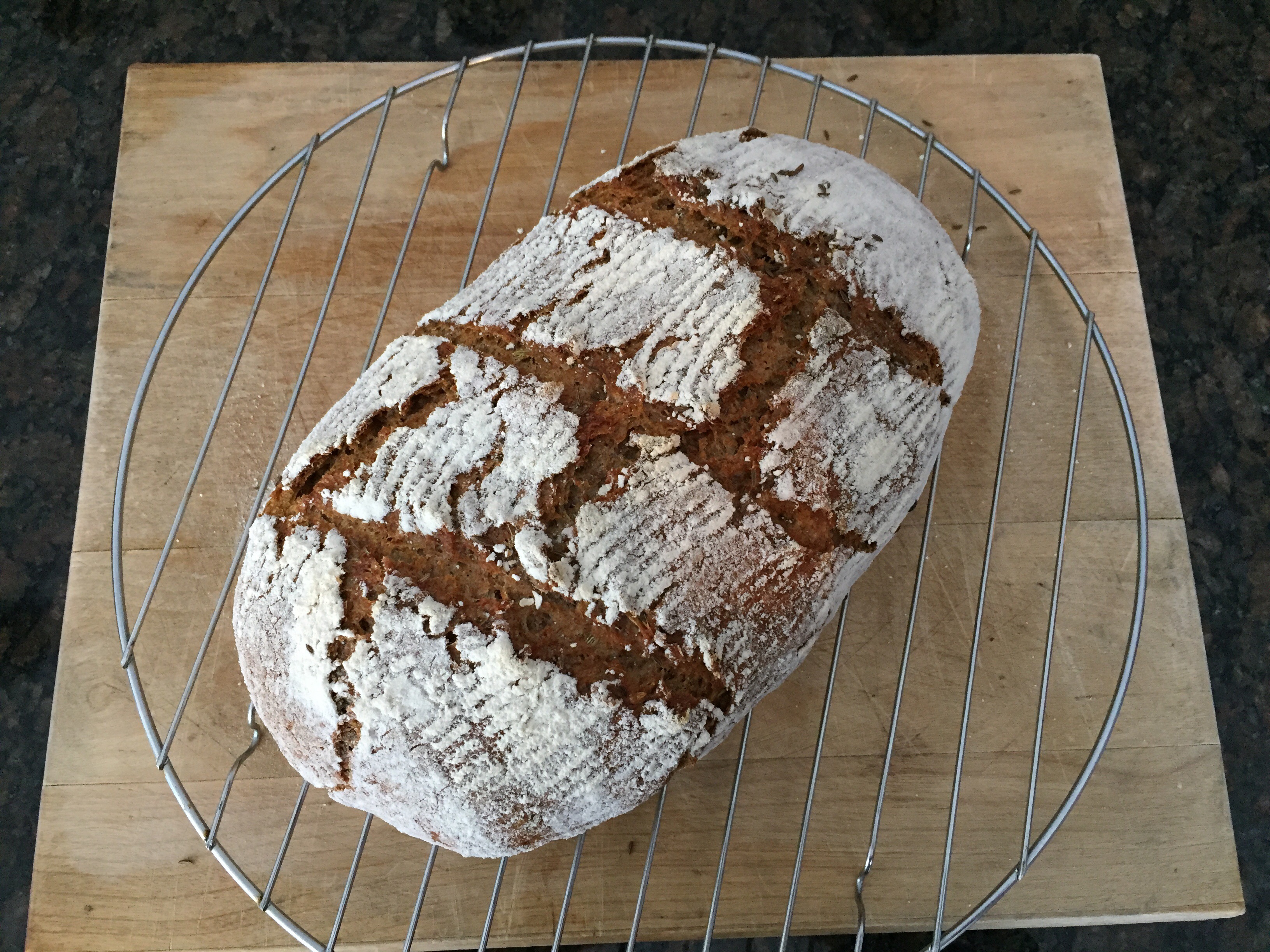 Cold winter day calls for home made bread! – L.D. BEYER